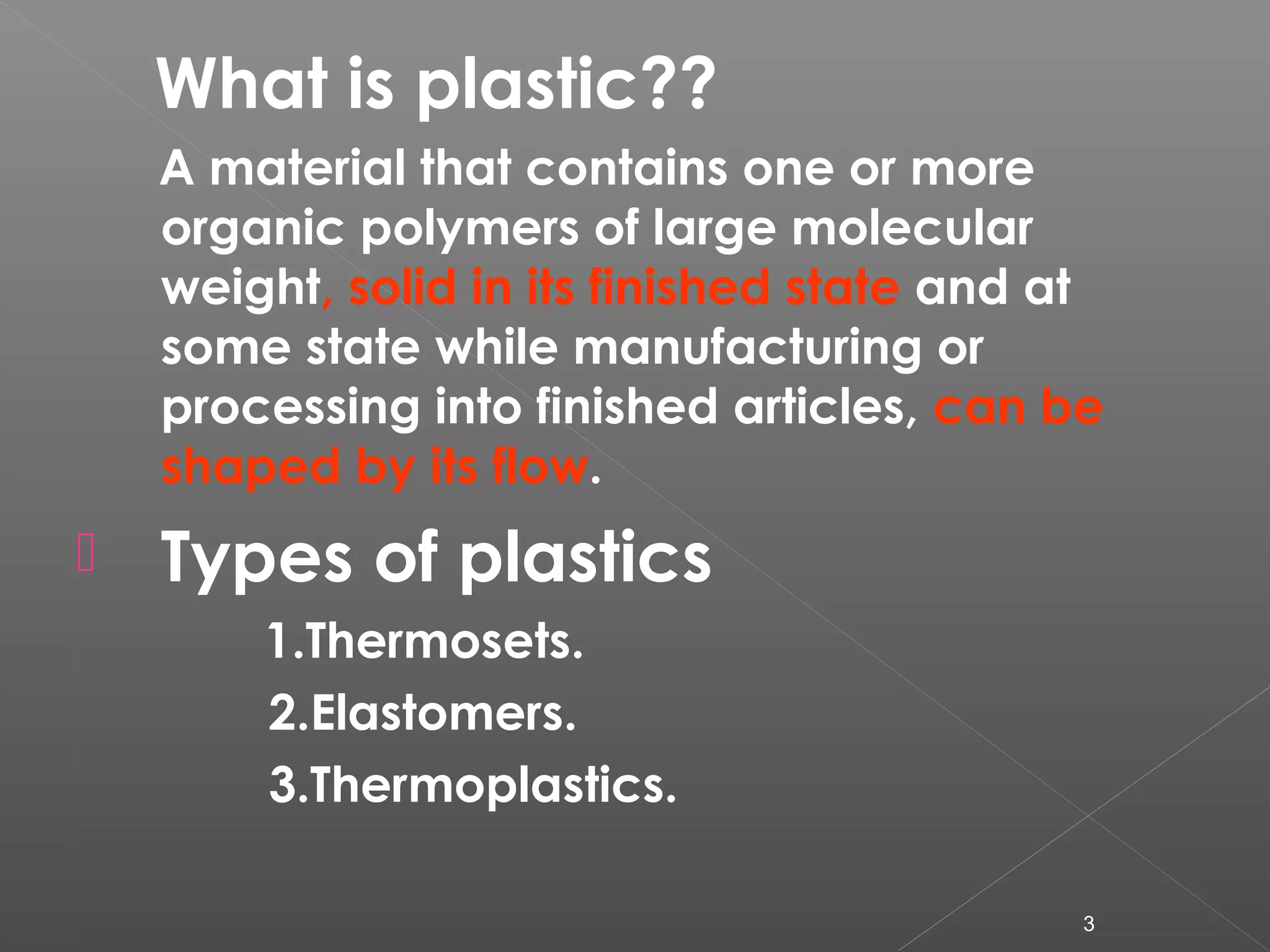 Use of plastic waste in road construction | PPT