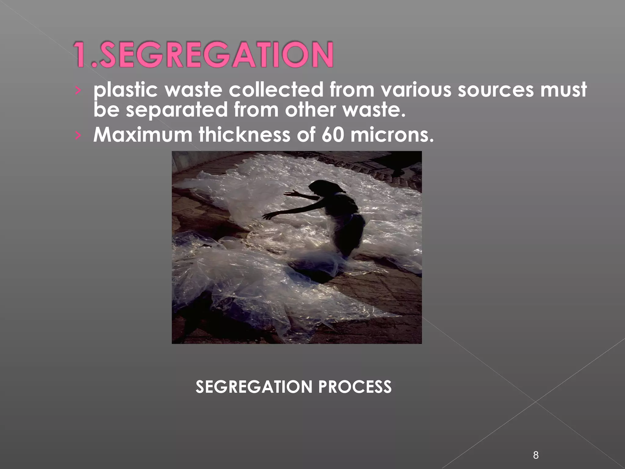 Use of plastic waste in road construction | PPT