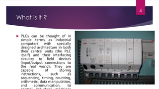 Use of plc in industrial automation | PPTX