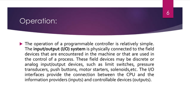 Use of plc in industrial automation | PPTX