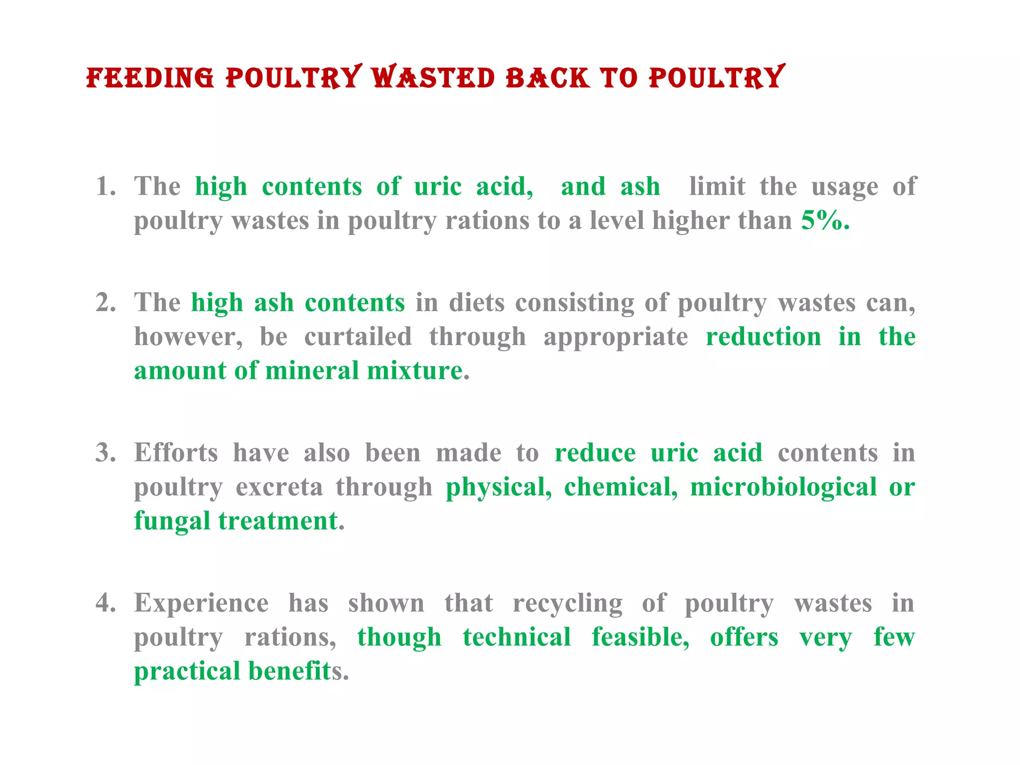 Use of poultry_house_waste_as_livestock__feed__and_fertilizer | PPT