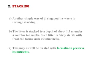 Use of poultry_house_waste_as_livestock__feed__and_fertilizer | PPT