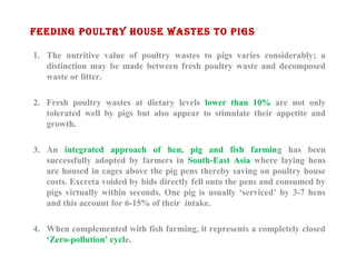 Use of poultry_house_waste_as_livestock__feed__and_fertilizer | PPT