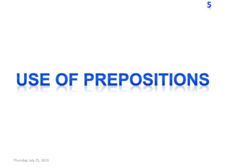 Through Preposition