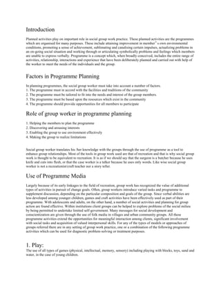 Use of programme media | DOCX