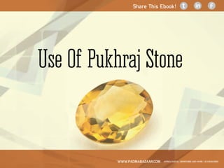 Use of pukhraj stone | PDF | Astrology | Religion & Spirituality