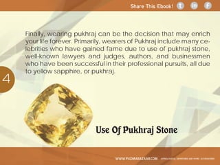 Use of pukhraj stone | PDF | Astrology | Religion & Spirituality