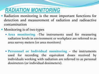 Use of radiation in medicine (medical use of radiation) | PPTX