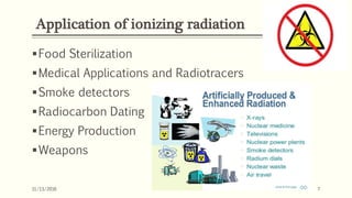 Uses of radiation to man | PPTX