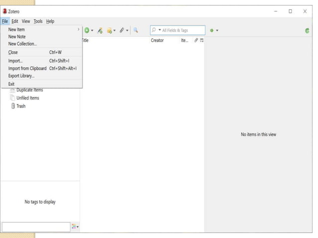 Use of reference management tools in Reserch : Zotero and Mendeley | PPTX