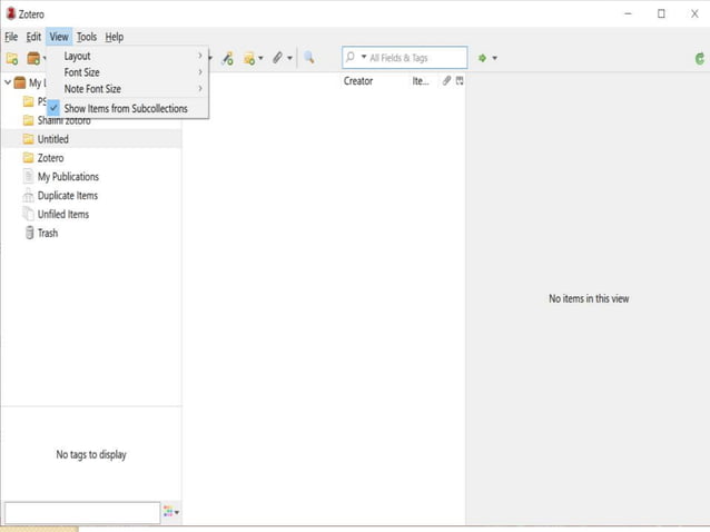 Use of reference management tools in Reserch : Zotero and Mendeley | PPTX