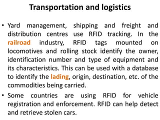 Use of RFID in HYDN EDC | PPT