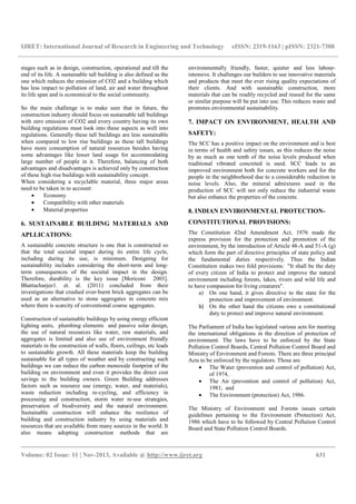 Use of scc and rca for sustainable construction – | PDF