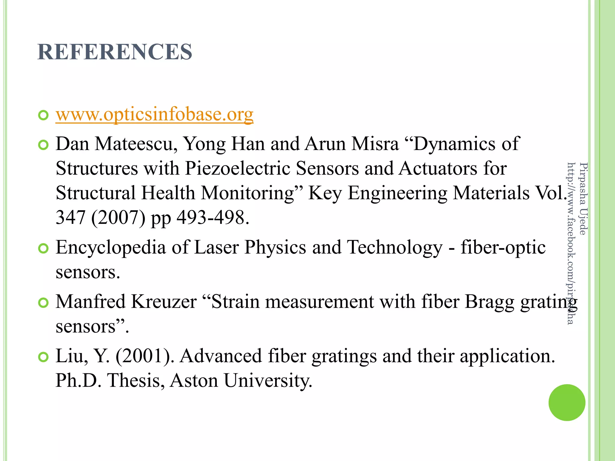 Use of sensors in structural engineering by pirpasha ujede | PDF