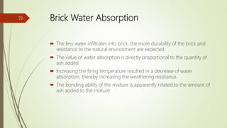 Use of sewage sludge ash in building materials1 | PPSX