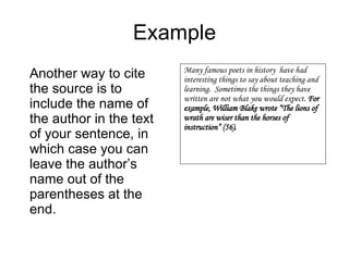 Use Of Sources I | PPT