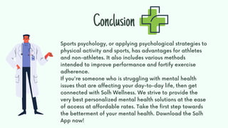 Use of Sports Psychology in improving Mental Fitness | Solh Wellness | PDF