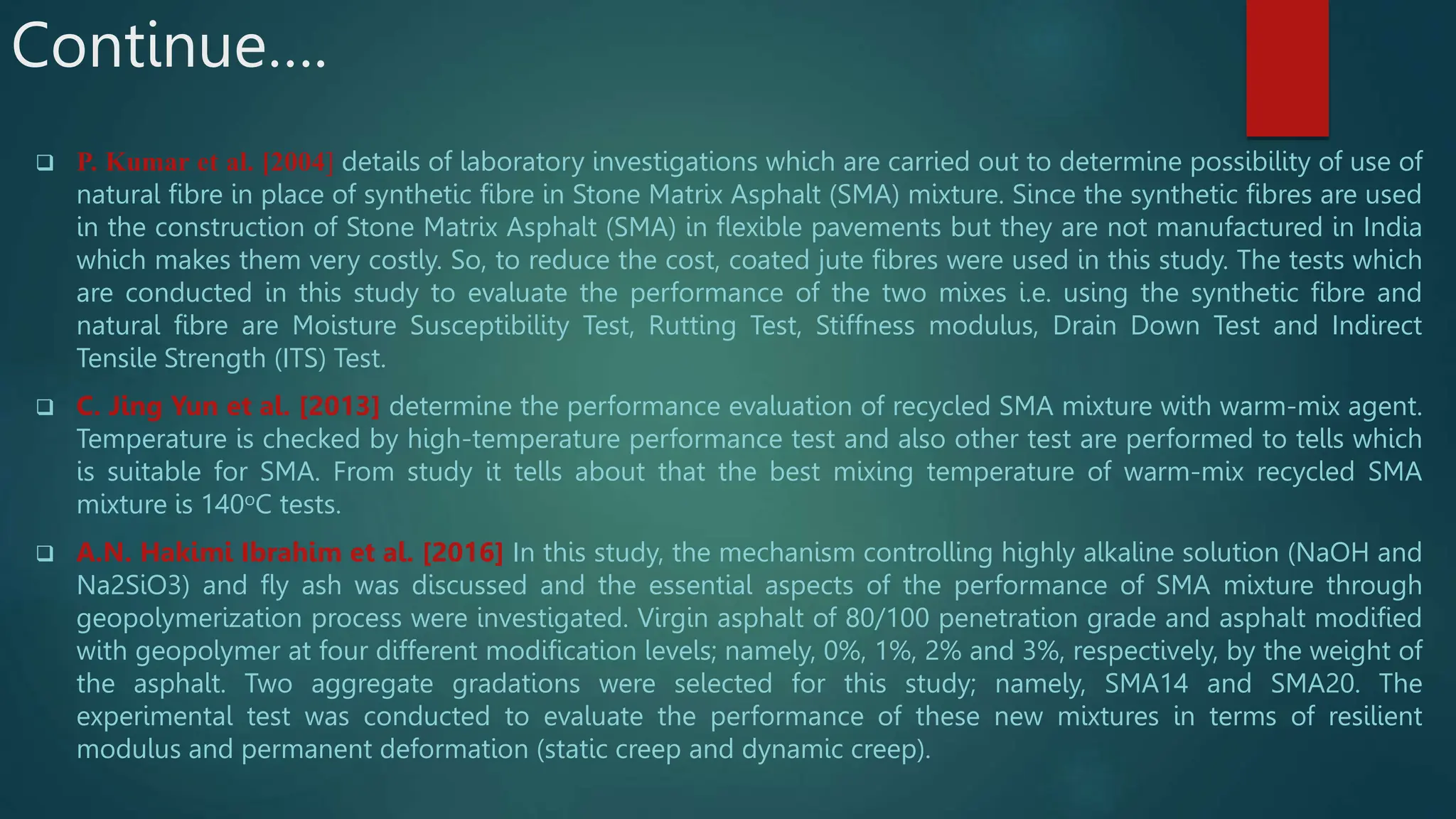 USE OF STONE MATRIX ASPHALT (SMA).pptx
