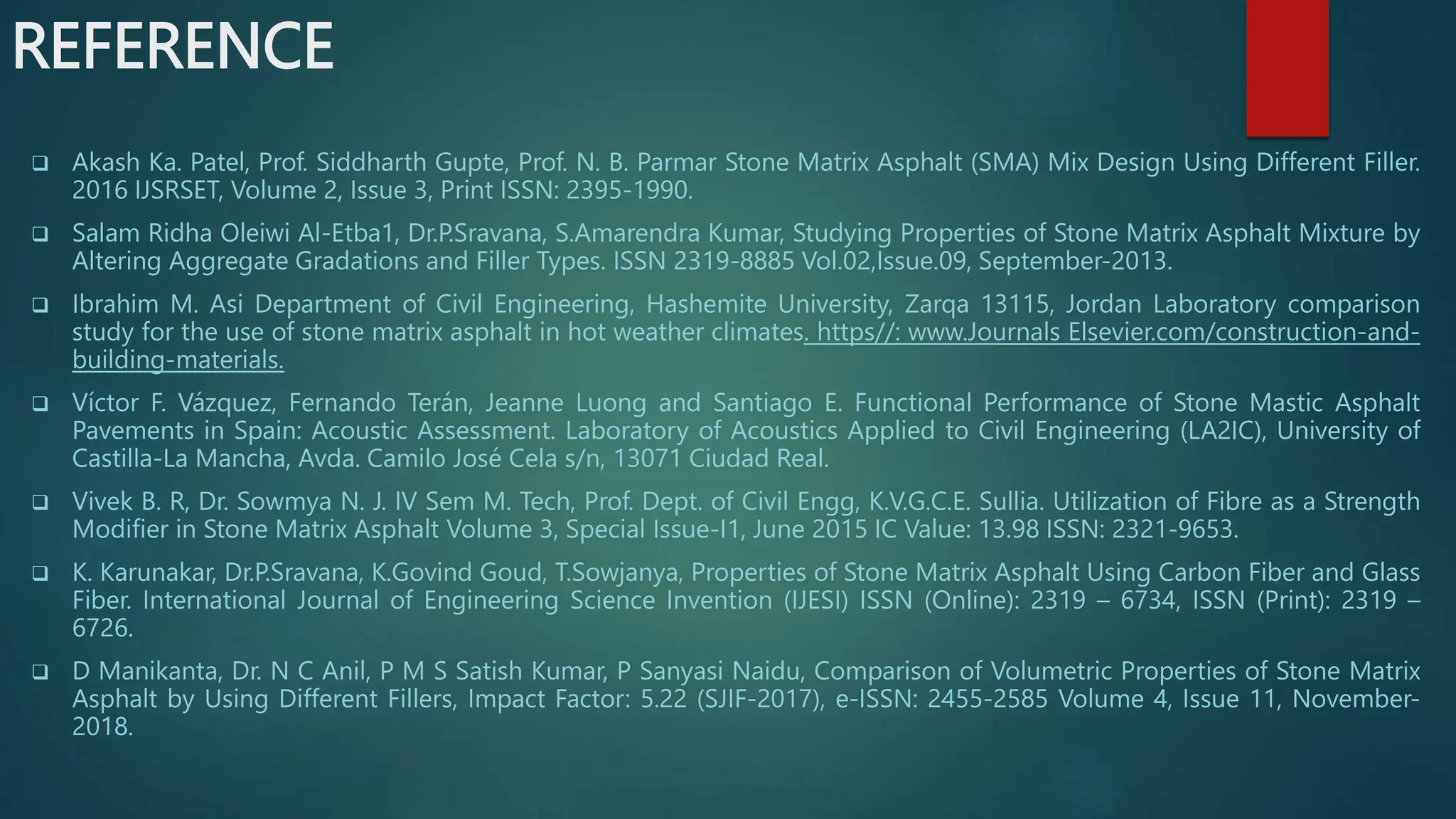 USE OF STONE MATRIX ASPHALT (SMA).pptx