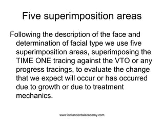 Use of superimposition areas /certified fixed orthodontic courses by ...