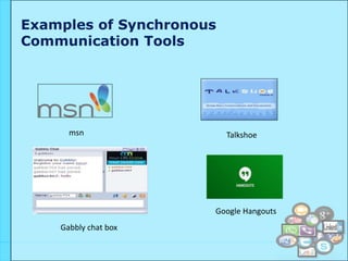 Use of synchronous communication in online learning_ Trupti Gawde | PPT