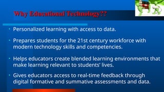 the use of technology in the education .ppt