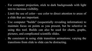 Use of technology in presentation | PPTX