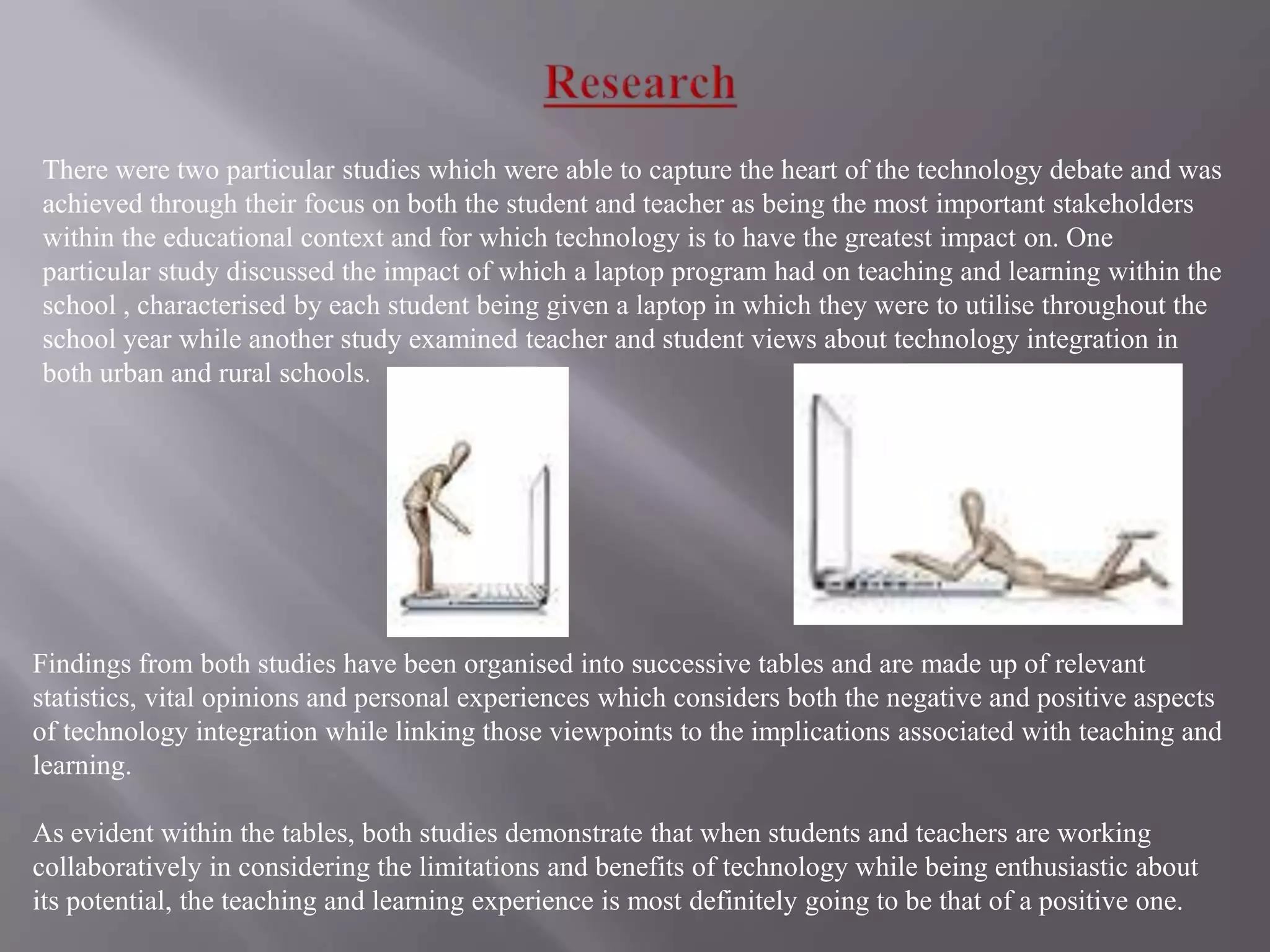 Use of Technology within the Classroom | PPTX