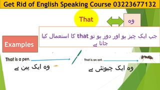 Use of that of in Urdu to English grammar | PPT