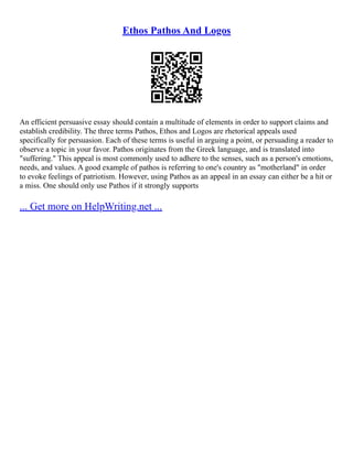 Use Of The Greek Word Logos | PDF