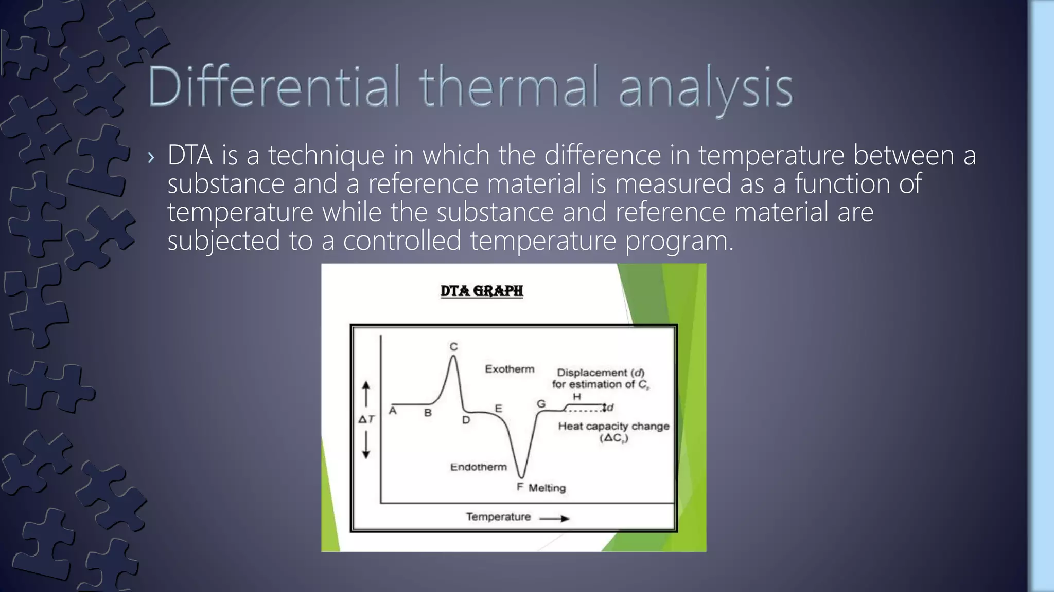 Use of thermal analysis | PPT
