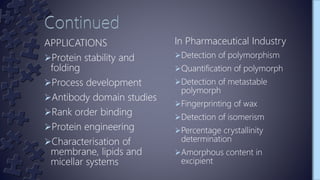 Use of thermal analysis | PPT