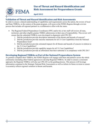 Useof thir aforpreparednessgrants | PDF