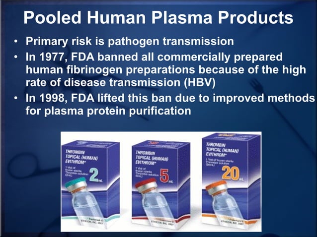 Use Of Tissue Sealants And Hemostatic Agents | PPT | First Aid | Injuries
