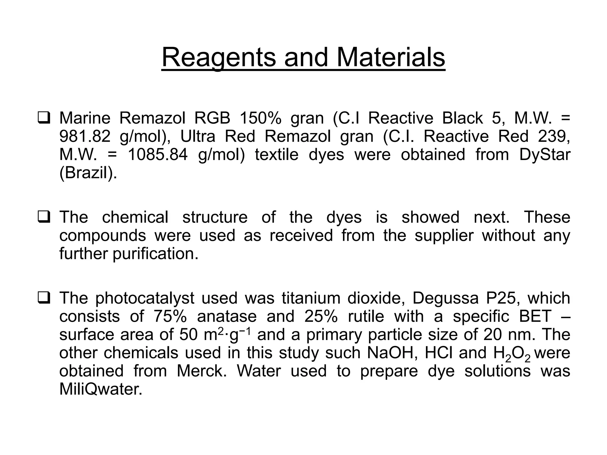 Use of titanium dioxide photocatalysis on the remediation | PPTX ...
