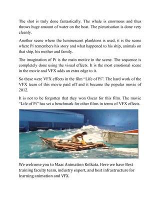 USE OF VFX IN LIFE OF PI | PDF