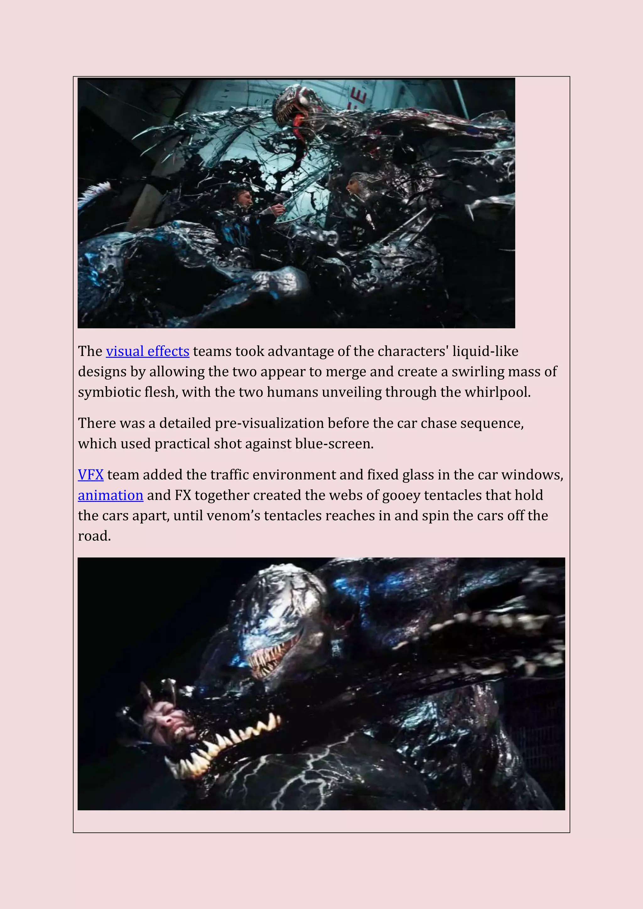 Implementation Of VFX In The Movie Venom 2018 | PDF