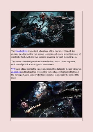 Implementation Of VFX In The Movie Venom 2018 | PDF