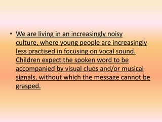 Use of voice in classroom | PPT