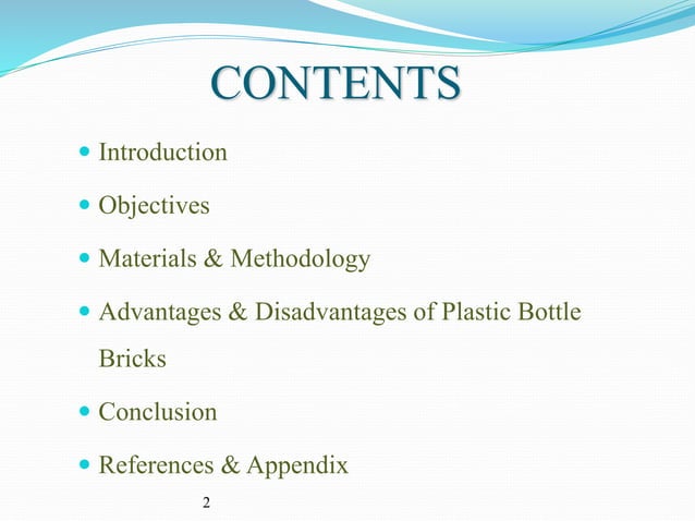 Use of waste plastic bottles as a construction material | PPTX | Home Improvement | Home & Garden