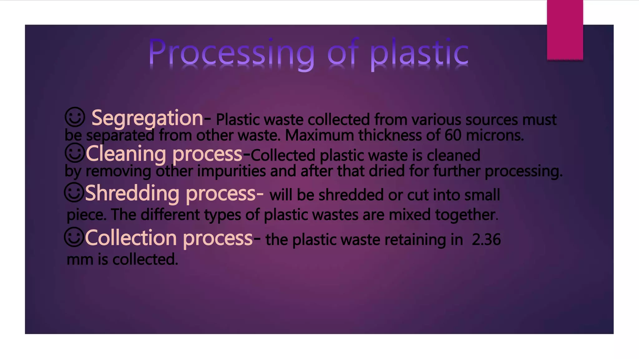 Use of waste plastic in road construction | PPTX