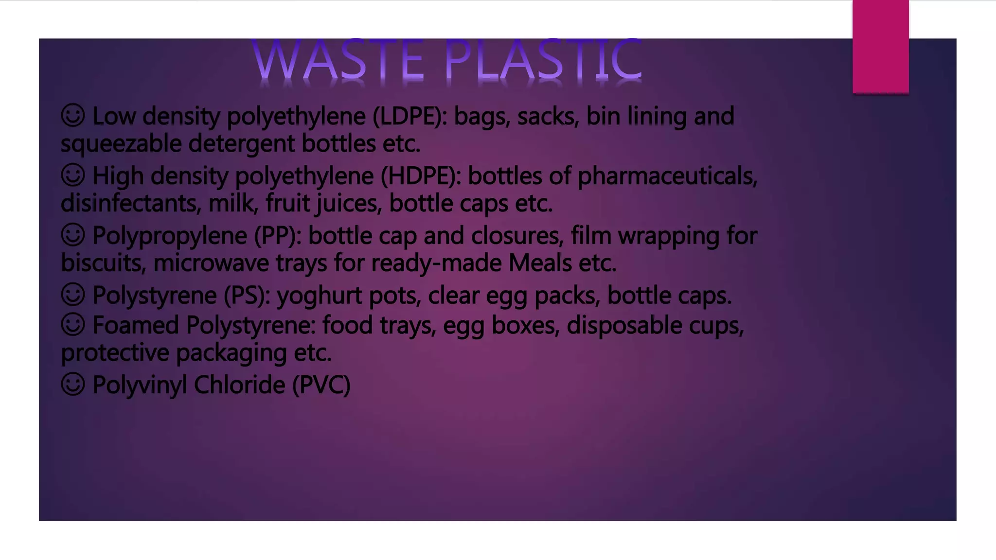 Use of waste plastic in road construction | PPTX