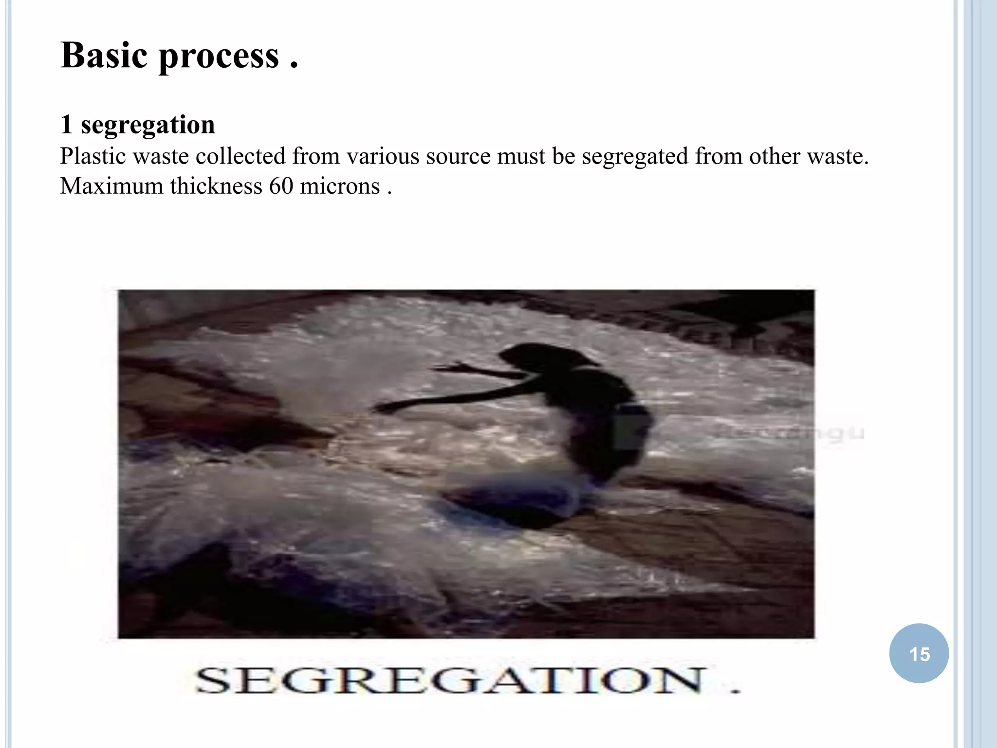 Use of waste plastic in road construction | PPTX