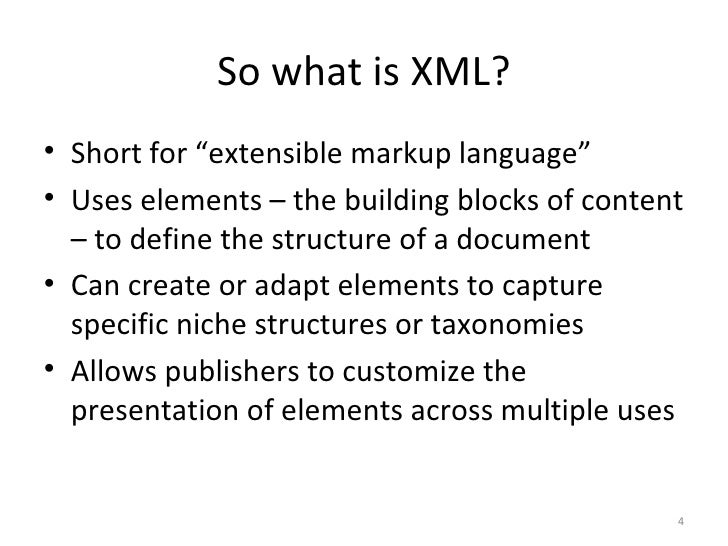 Start with XML: A Practical Guide to When, Why and How - Brian O'Leary