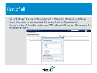 Setup OneNote Integration in Microsoft Dynamics CRM Online | PPT