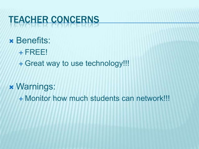 WHY USE SLIDESHARE IN CLASSROOMS | PPTX