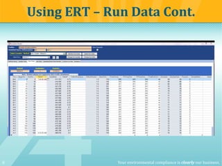 US EPA's Electronic Reporting Tool and Compliance and Emissions Data ...