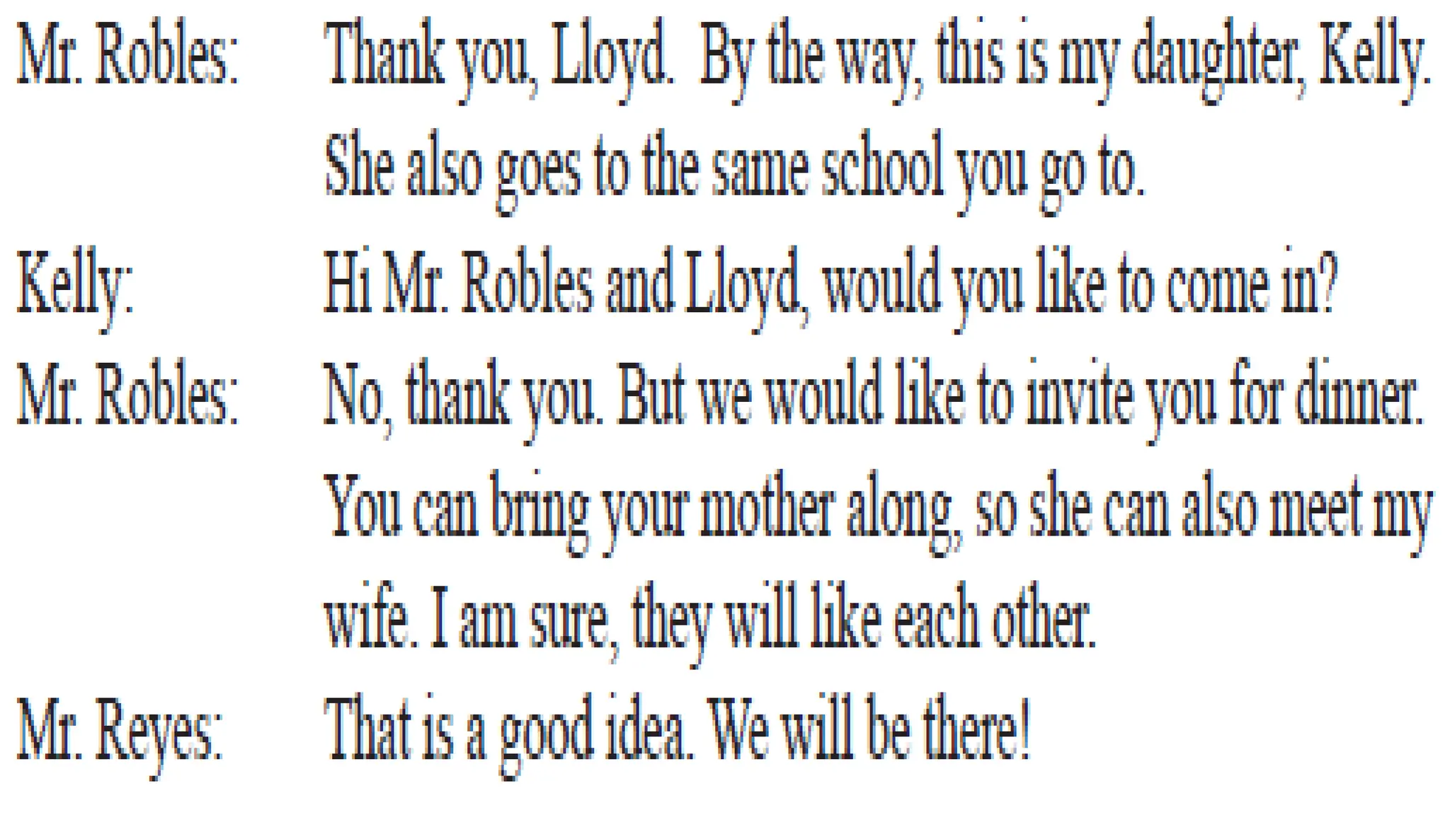 Use personal pronouns - I_We, You, He_She_They, It in dialogues..pptx
