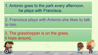 USE PERSONAL PRONOUNS Grade Three.ppt