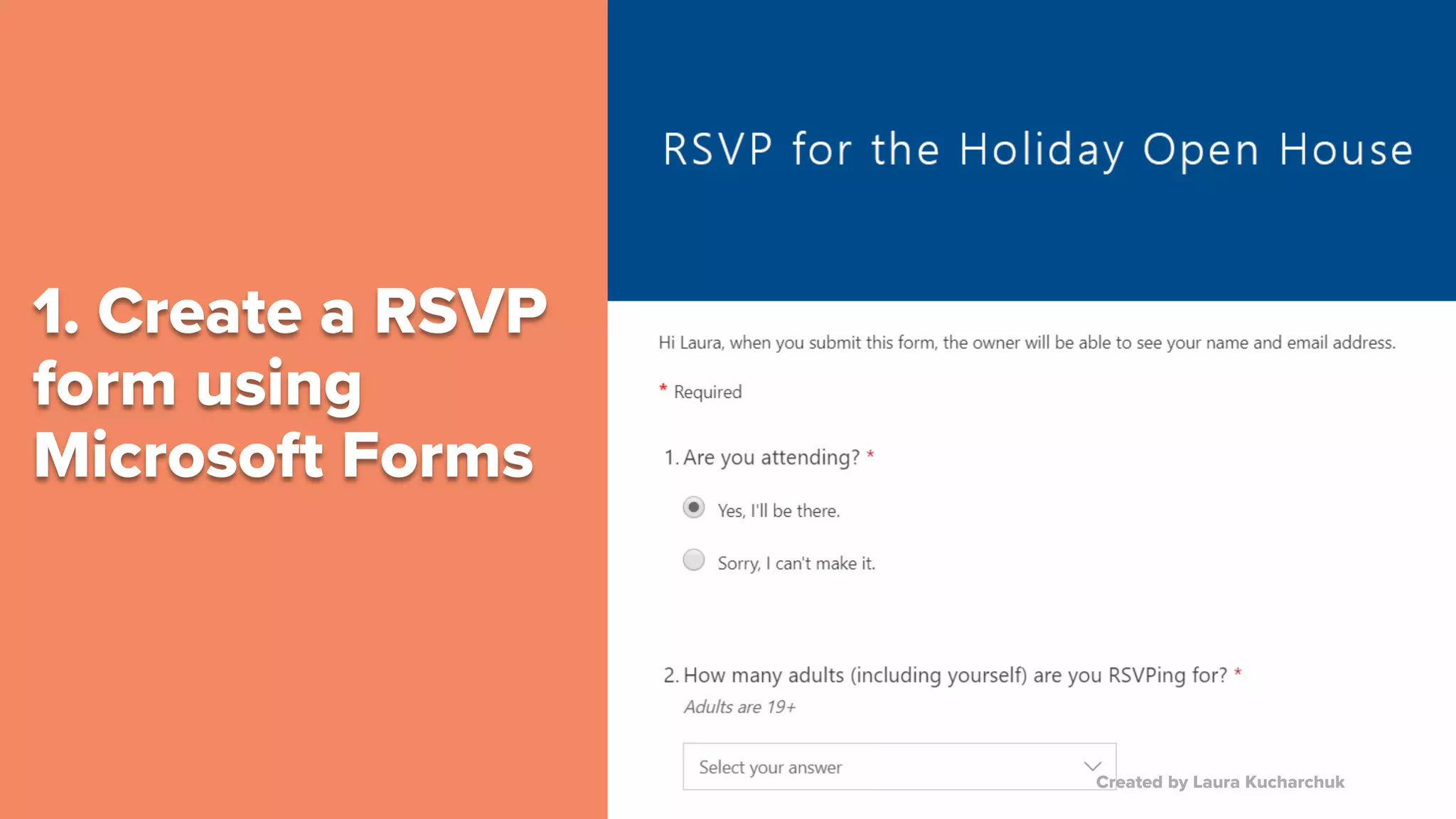 Use Power Automate to Create a Simple RSVP System | PDF